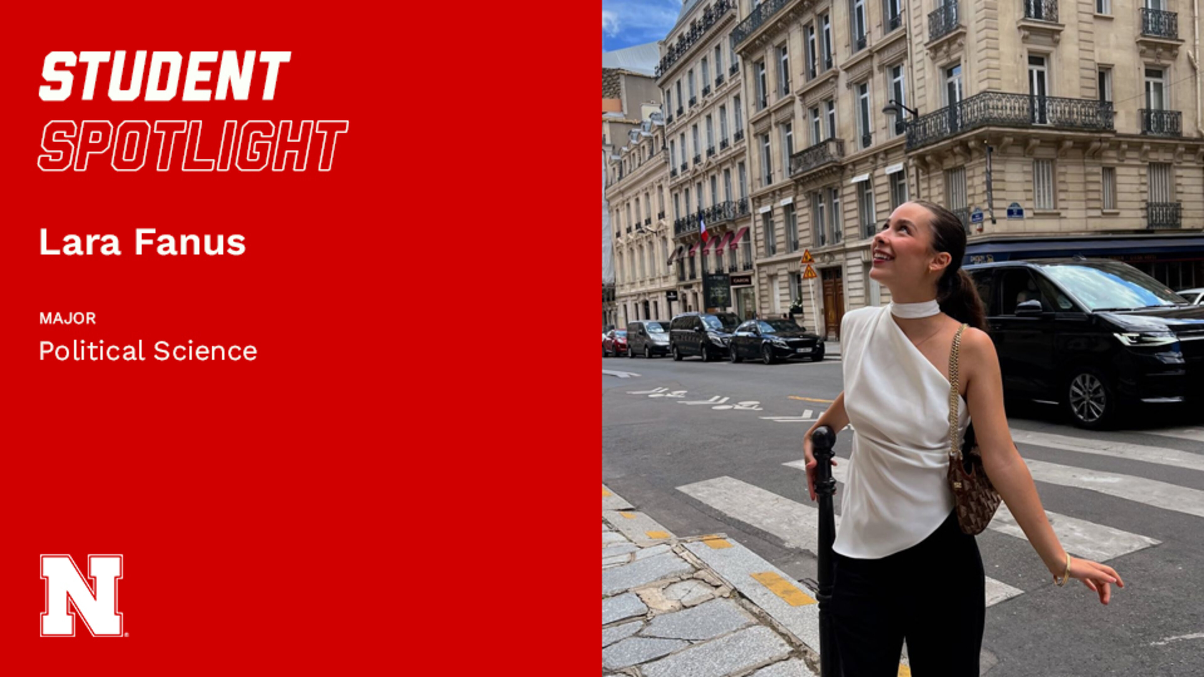Meet Lara Fanus! | Department of Political Science | Nebraska